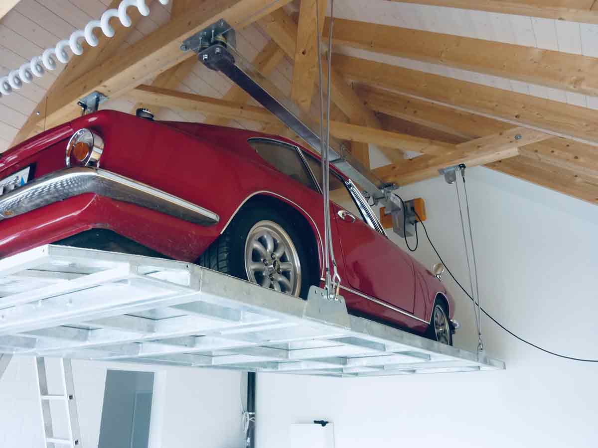 Garagenlösungen | Bootslift Wiesinger